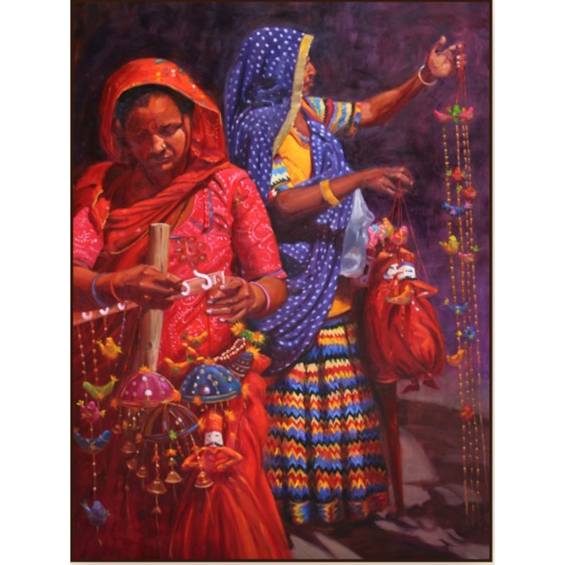 Smearing Of Colors