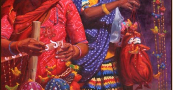 Smearing Of Colors